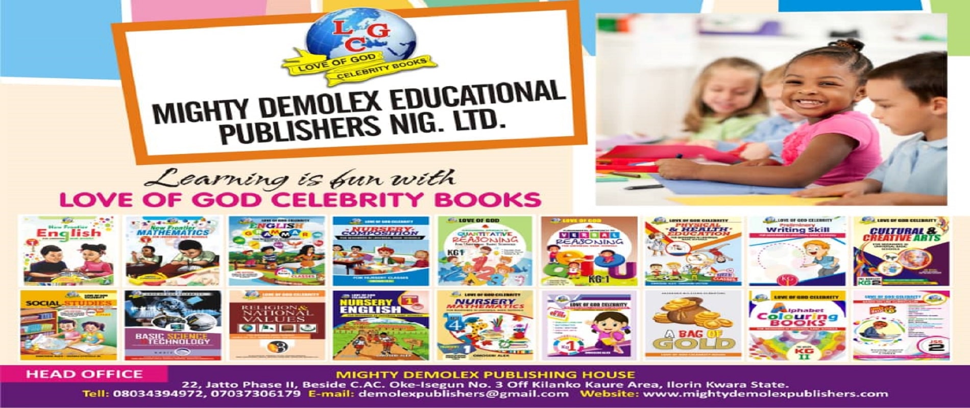 MDP/LGC BOOKS SLIDE - MDP